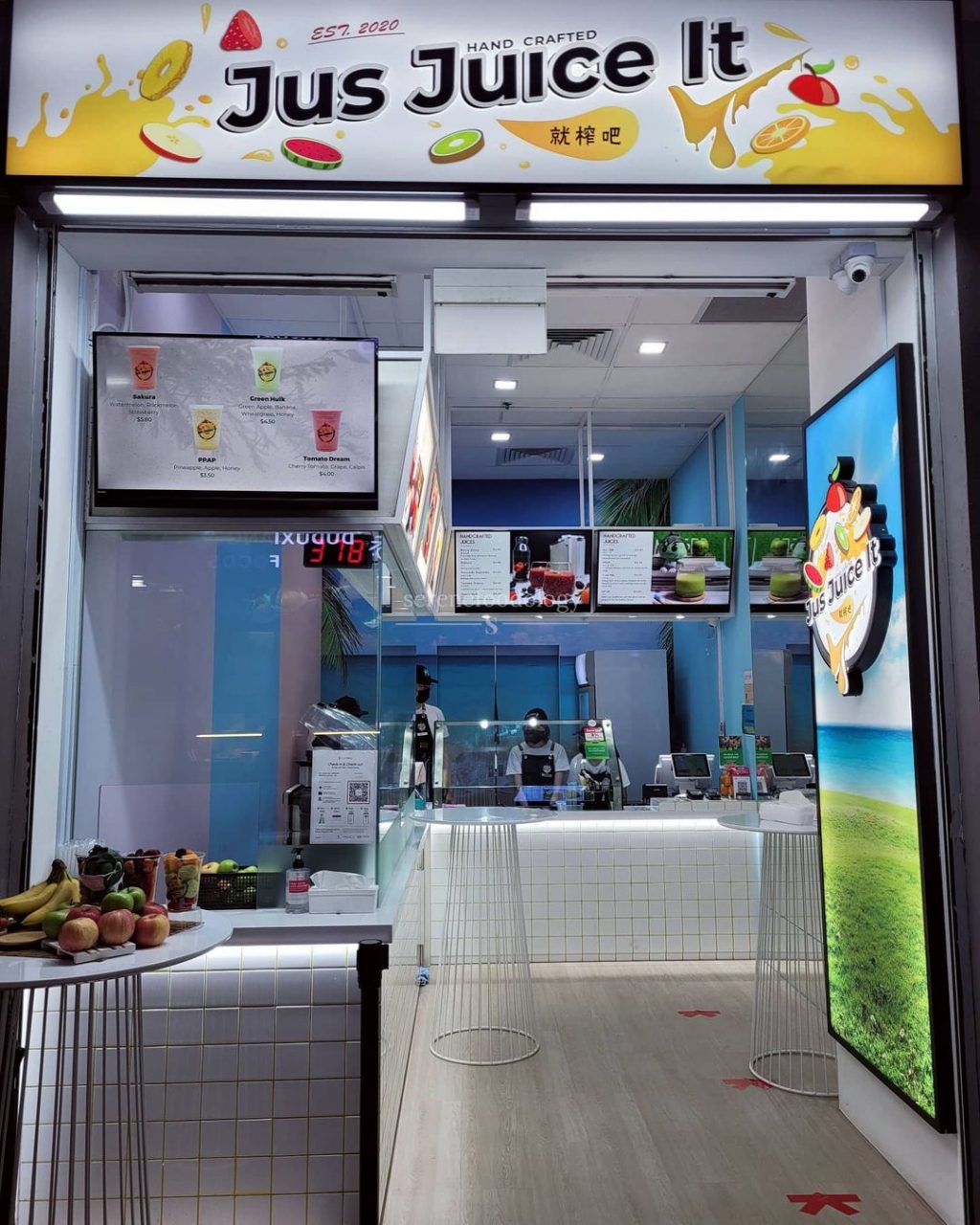 好喝又不胖！创新概念果汁店「Jus Juice It！」鲜榨果汁+新鲜水果做Topping🤤 清爽+健康太犯规啦～～ - 🇸🇬新加坡省钱皇后 ...