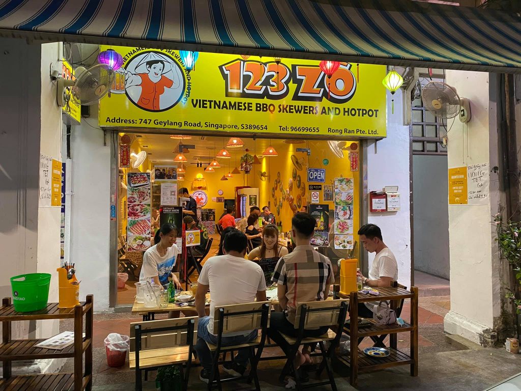 123 Zô 越南式BBQ烧烤🍢各式烤串、特色春卷、街头小吃，一起撸串觅食去！ - 🇸🇬新加坡省钱皇后-皇后情报局